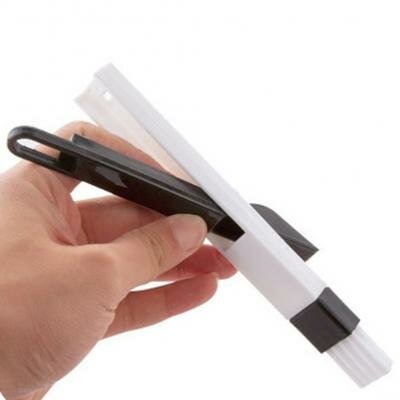 Щетка-кисть для чистки клавиатуры, пластик, нейлоновая щетина