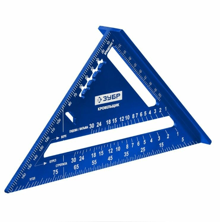 Угольник кровельный ЗУБР многофункциональный 180 мм