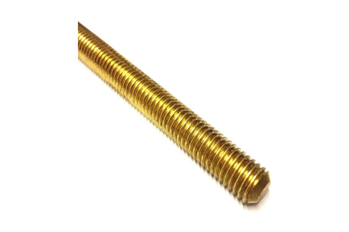 DINFIX Шпилька резьбовая DIN 975 / 976 Латунь M 4x1000 00-0004595