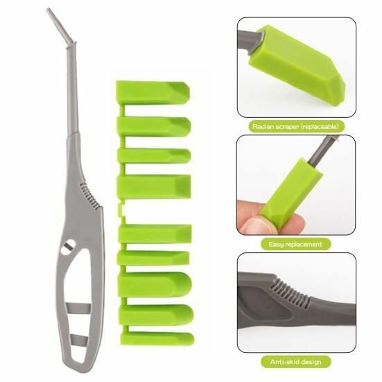 Набор шпателей для силикона POLSTEN, комплект 9 насадок