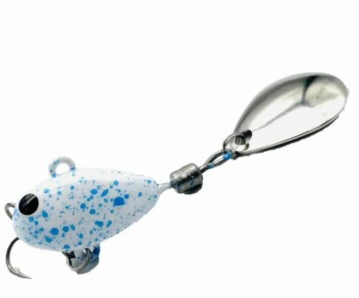 Тейл-спиннер "Hurricane" 14g White