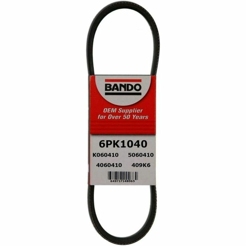 Ремень поликлиновой Bando 6PK1040, для а/м TOYOTA Camry, FIAT Brava, LEXUS RX