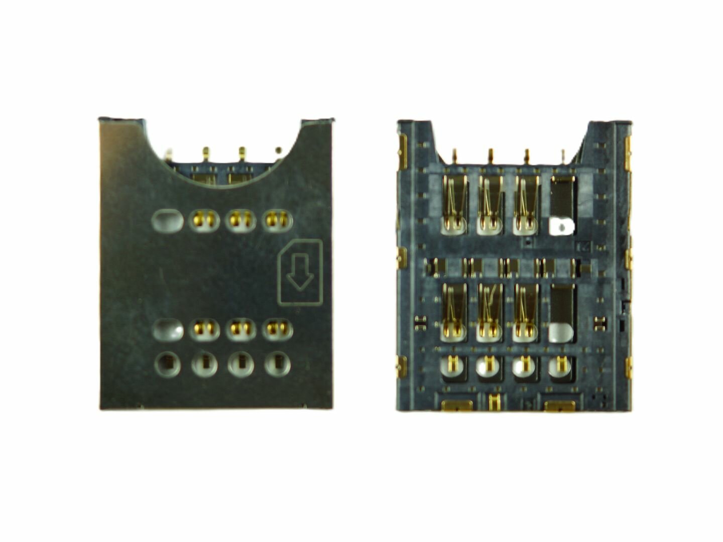 Разъем сим карты для Sony MT27/ST18/ST26/FLY IQ441/IQ446 ориг