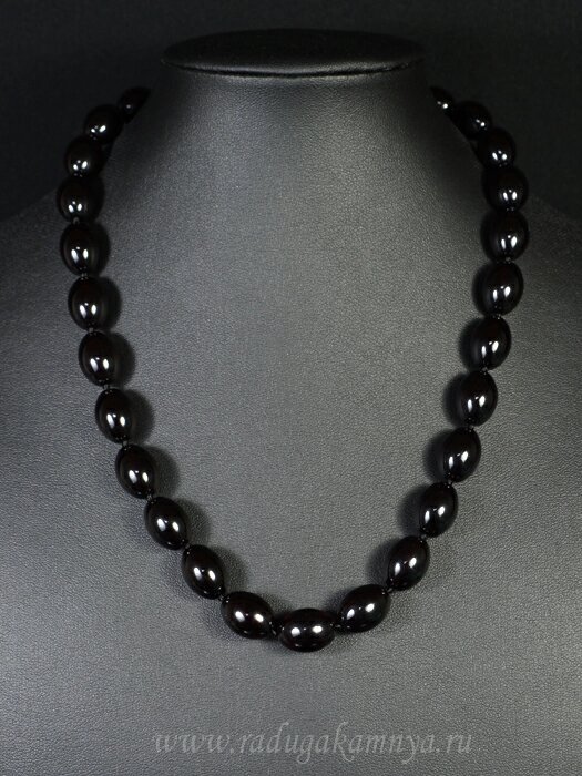 Бусы, янтарь