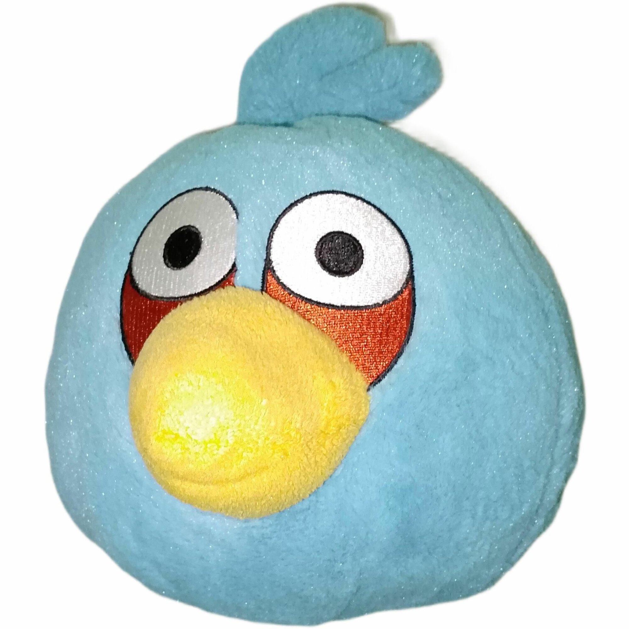 Мягкая игрушка "Angry Birds", синяя птица, без звука.