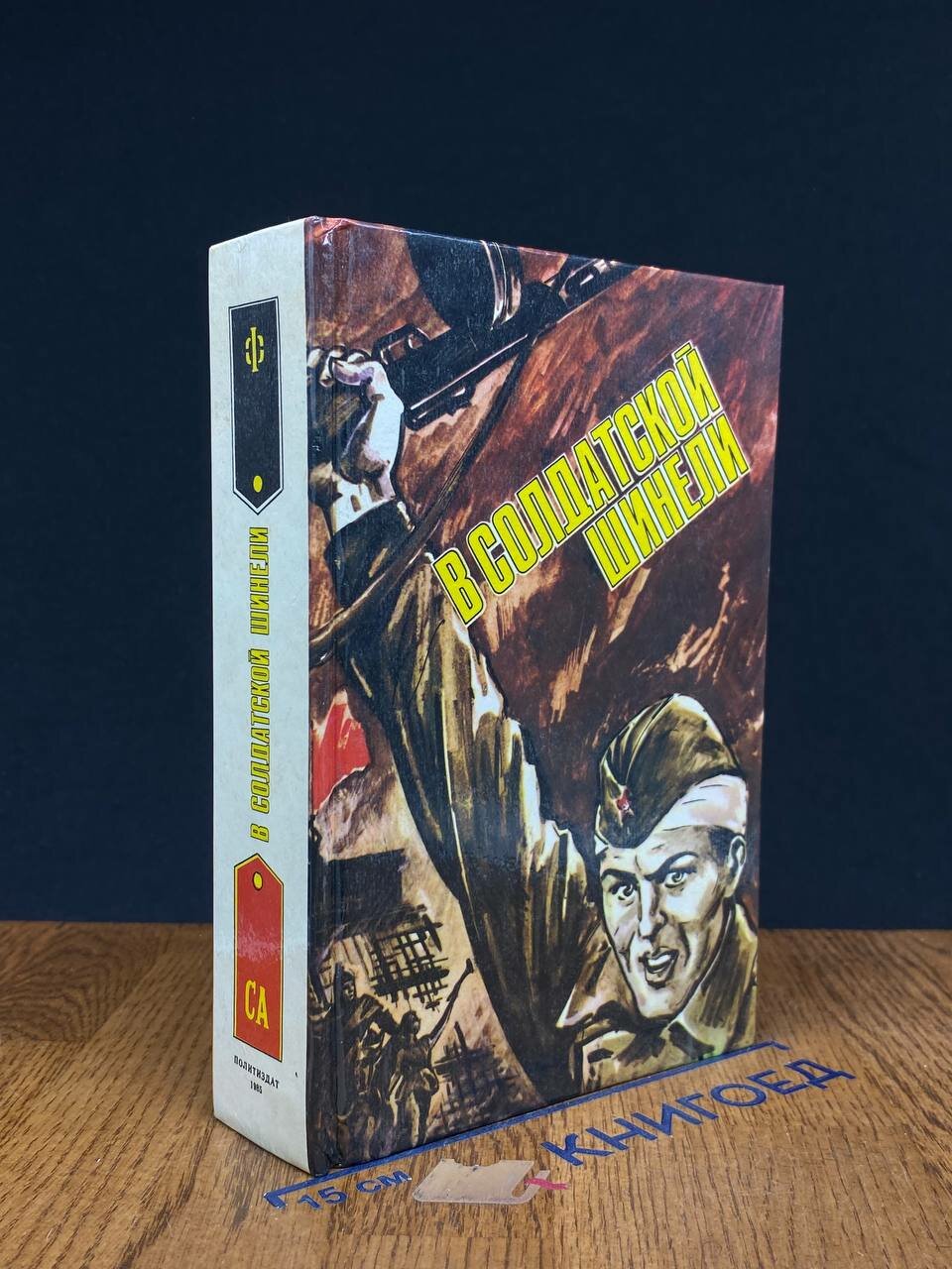 Книга. В солдатской шинели 1985 (2042856371116)