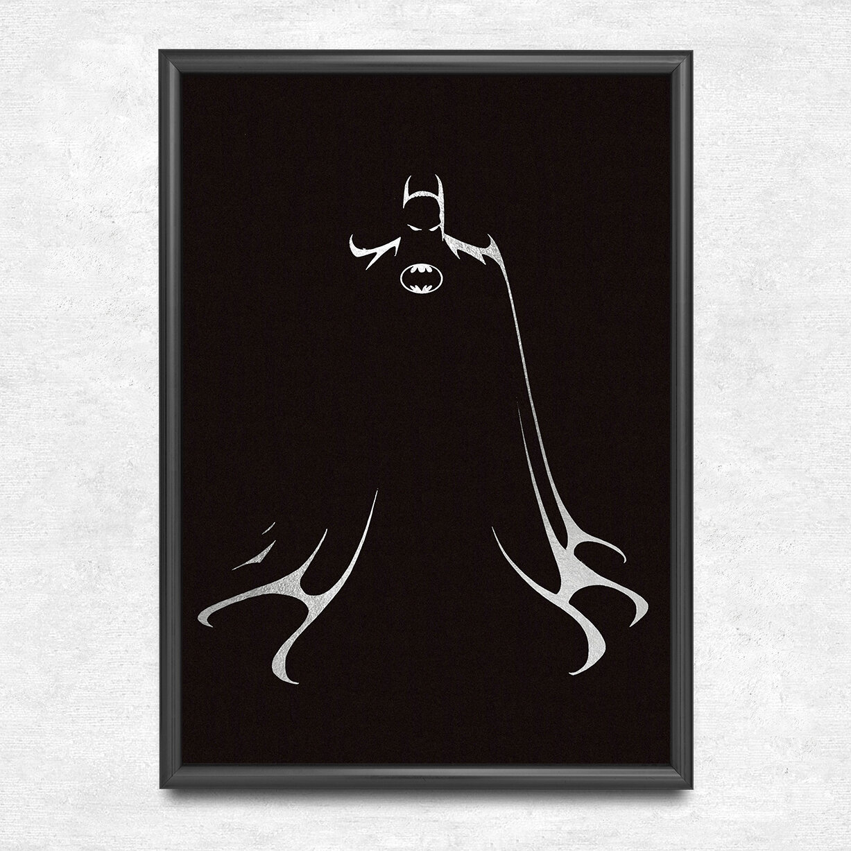 Постер на стену Бэтмен / плакат интерьерный Batman. Бетмен. Темный рыцарь. Супергерой
