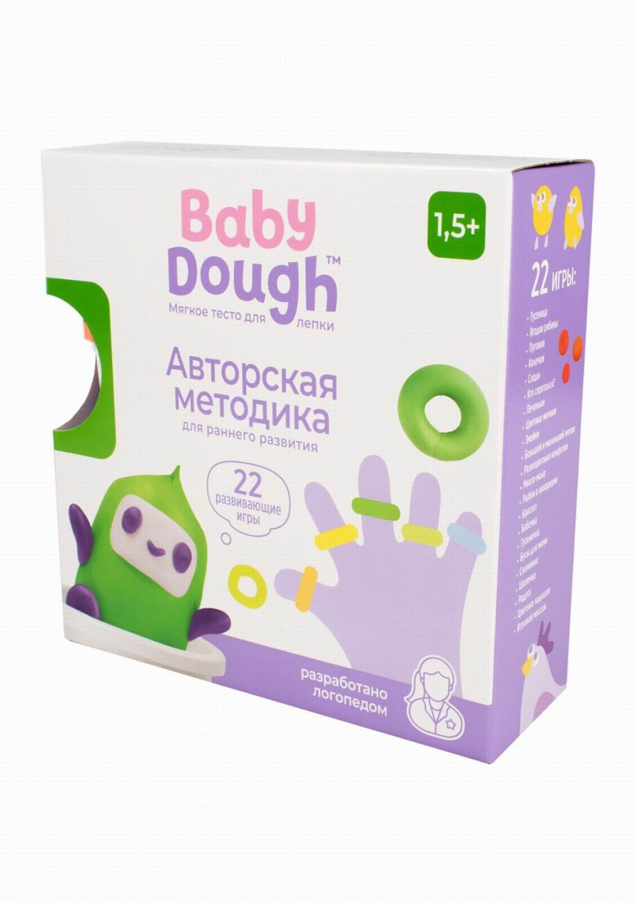 Baby Dough Развивающий набор для лепки 1,5+ Разработано логопедом BD043