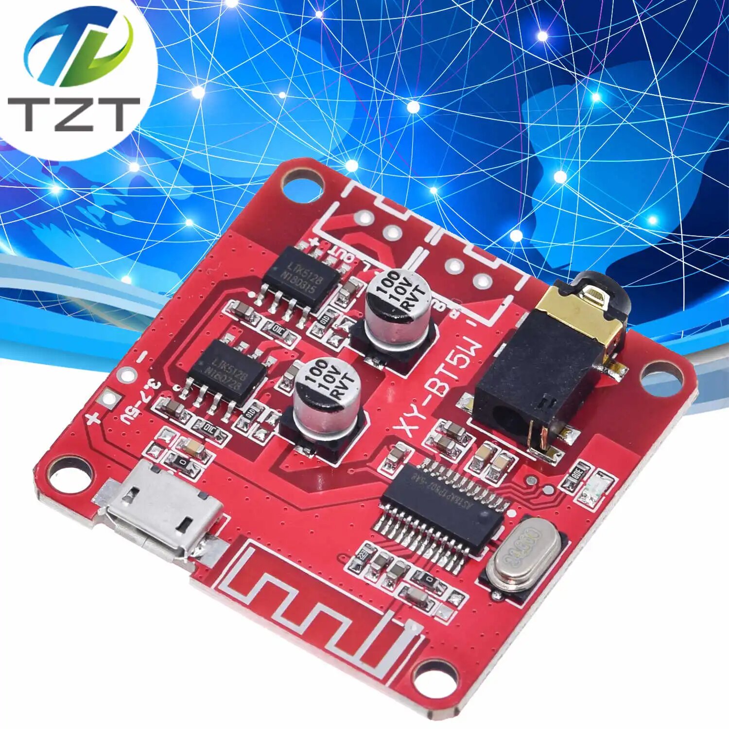 TZT XY-BT5W Bluetooth 5.0 Аудиоресивер