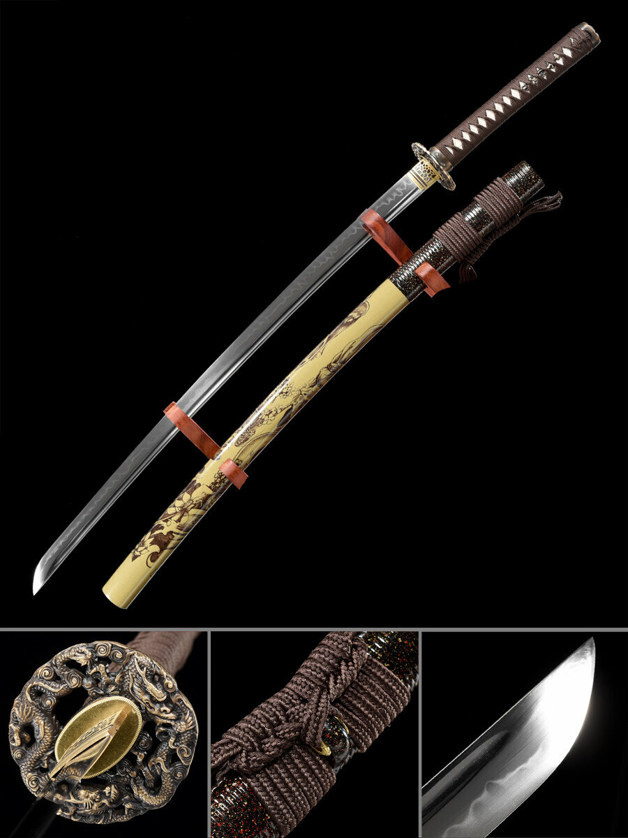 Катана, катана Металлическая, Ценные сувениры, Ручная ковка, ретро, Сталь T10,103cm
