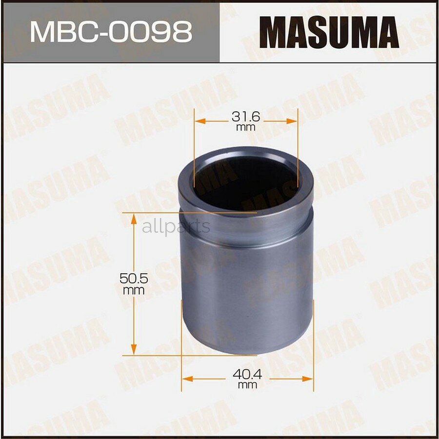 MASUMA MBC-0098 Поршень тормозного суппорта