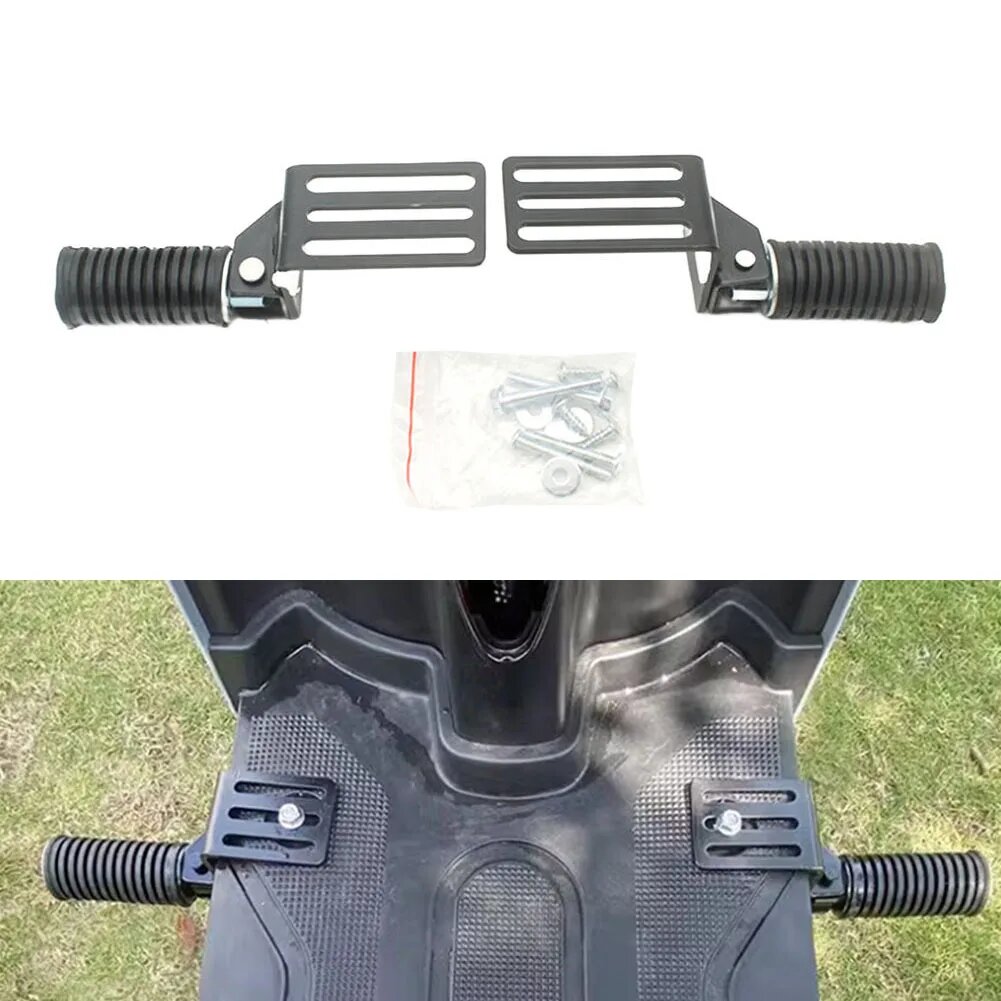 2 Складные Подножки Для Мотоцикла, Педали Круиз-контроля, Дизайн «аккордеон», Передние Подножки Для Мотоциклов, Аксессуар