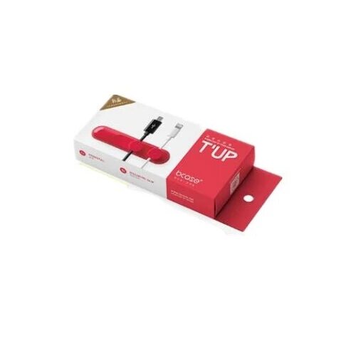 Bcase Tup2 USB-кабель для хранения проводов органайзер магнитный зажим-держатель офисный Красный