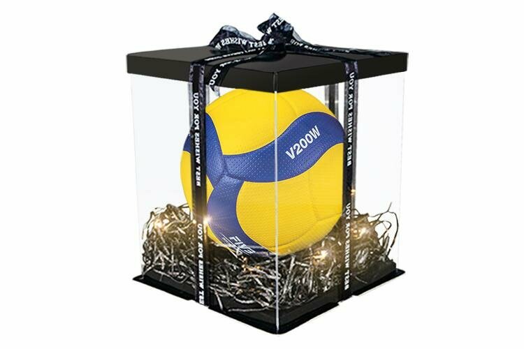 Мяч для волейбола унисекс MIKASA из микрофибровой кожи, multicolor