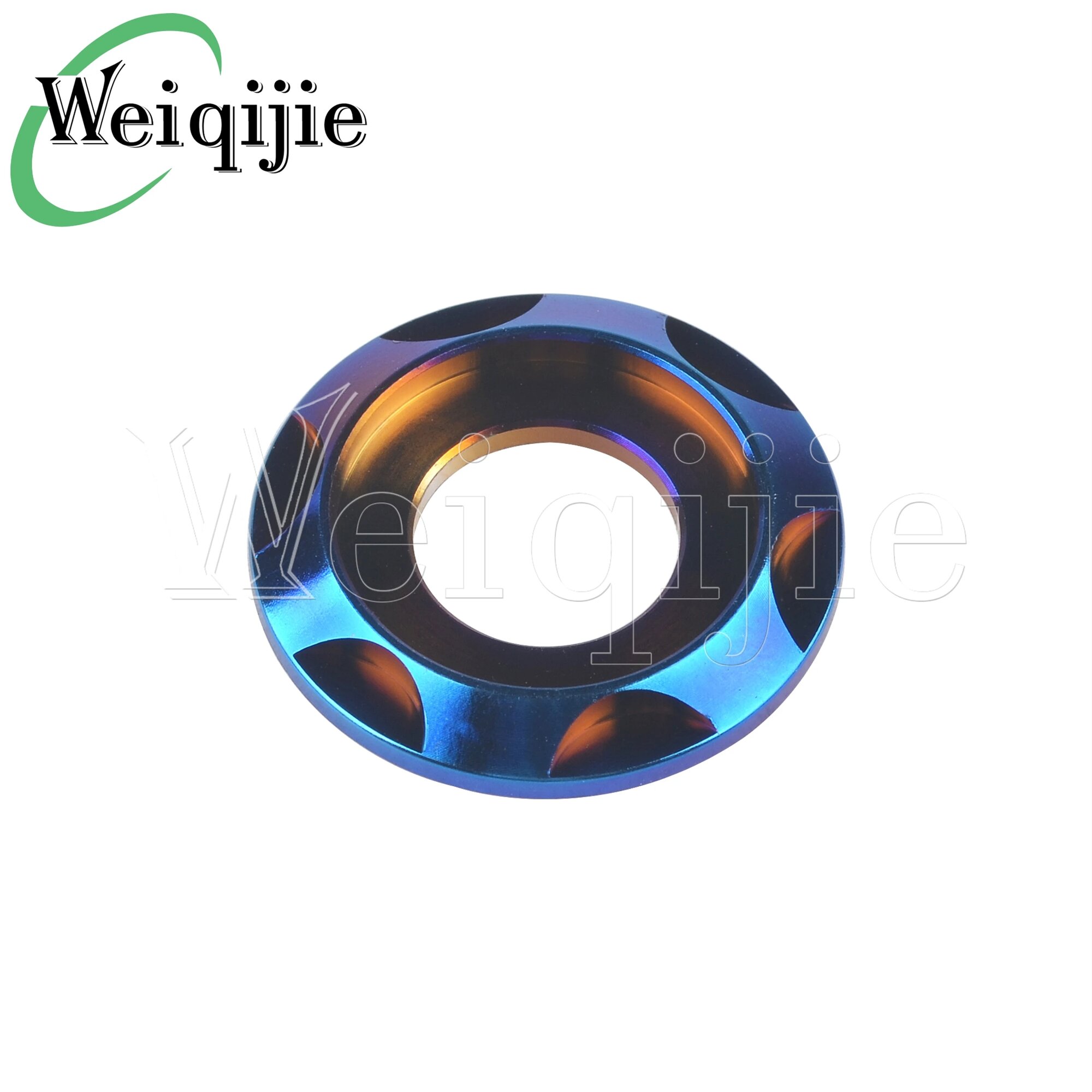 Титановая шайба Weiqijie Burnt blue, M6