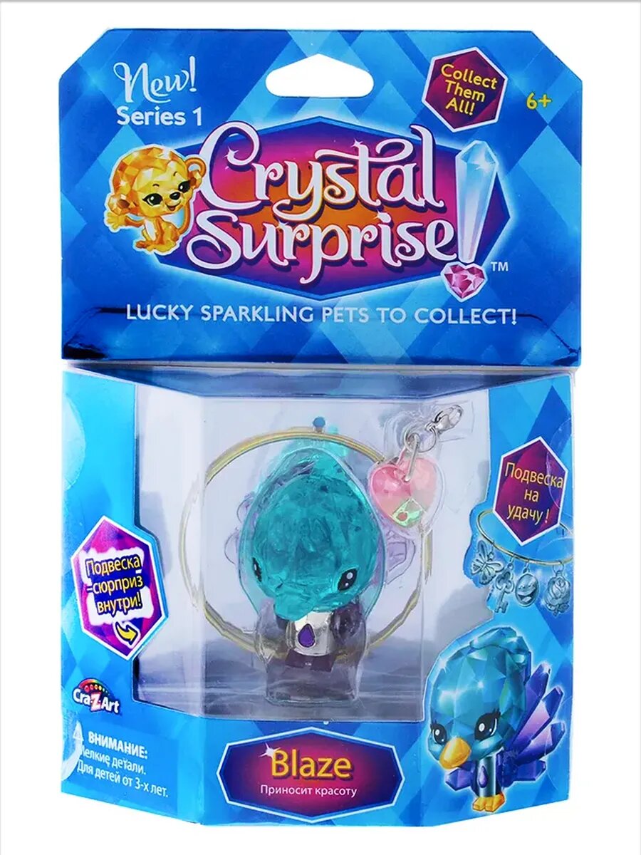 Фигурка Crystal Surprise Павлин