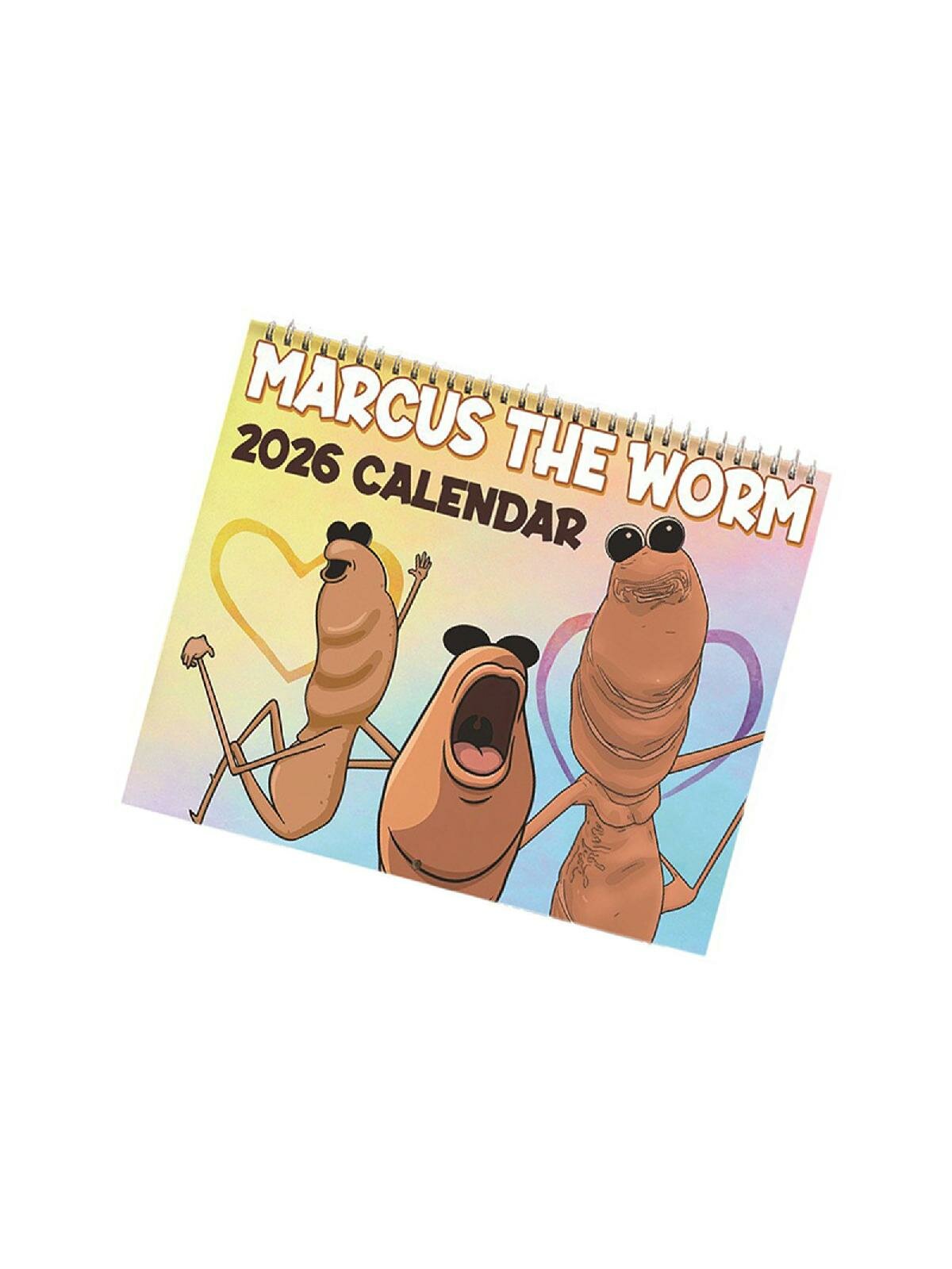 Настольный календарь на 2026 год, 12-месячный справочник с января по декабрь Для организации заметок