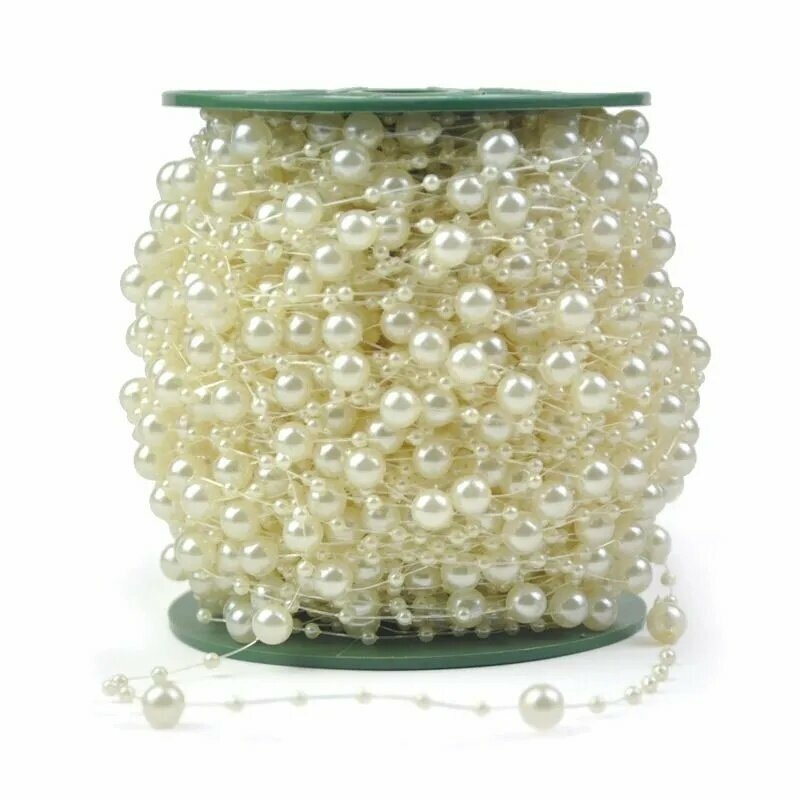 Бусины на леске 3/8 мм 60 метров