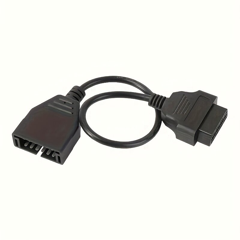 Переходник OBD кабель 12-16 контактов для автомобильного диагностического сканера, 1 шт.