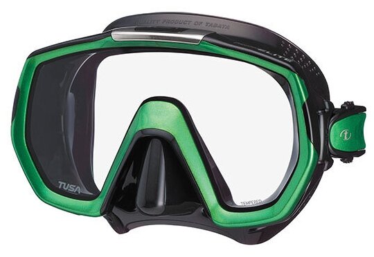 Tusa Маска Freedom Elite черный силикон, EG дайвинг
