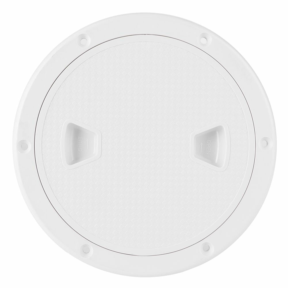 Морской ABS закругленный палубный люк, инспекционный люк для яхты, лодки, автофургона, аксессуары6 дюймов