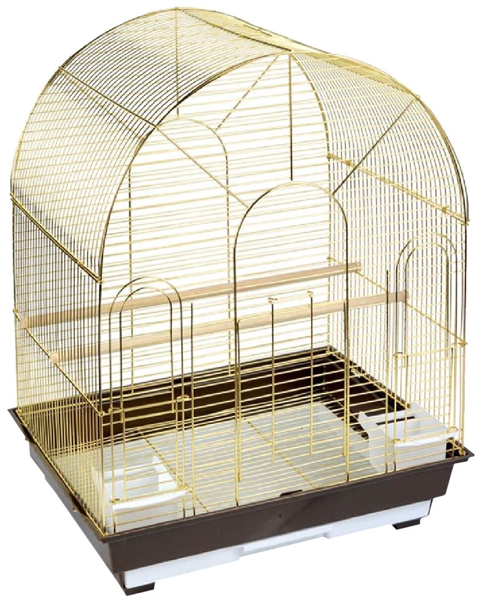 Клетка для птиц Triol 1300G золото цвет в ассортименте 52 х 41 х 66,5 см (1 шт)
