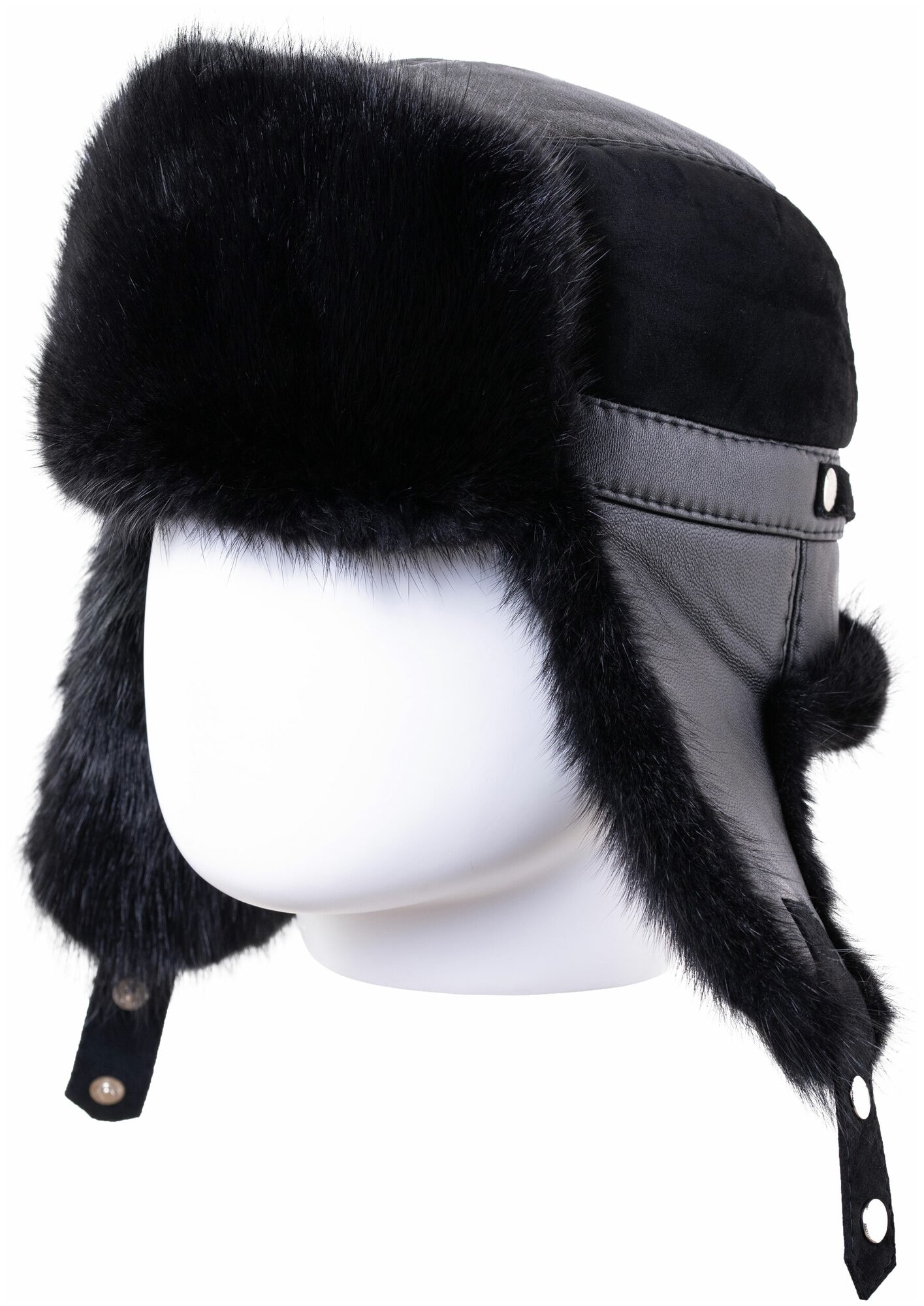 Шапка-ушанка для мужчин