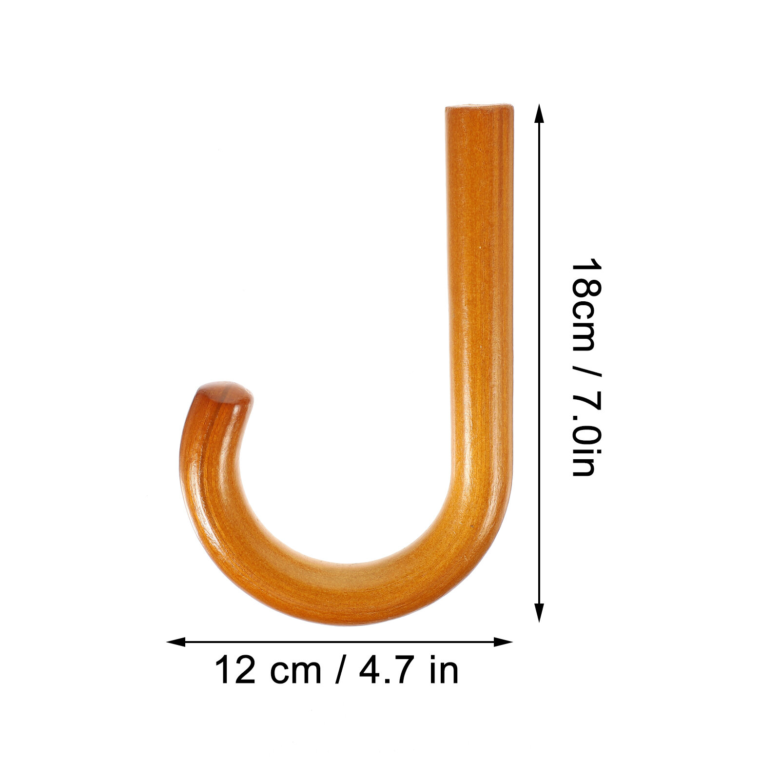 Деревянная Ручка Для Зонта Замена Ручки Зонта 18.00X12.00X2.20Cm