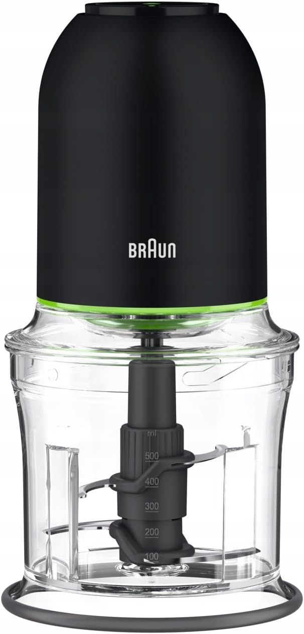 Измельчитель Braun CH3011BK мощностью 500 Вт для овощей, трав, мяса и льда