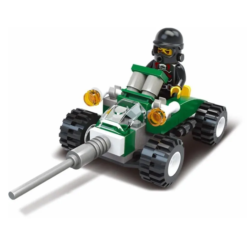 Конструктор пластмассовый Квадроцикл 48 деталей