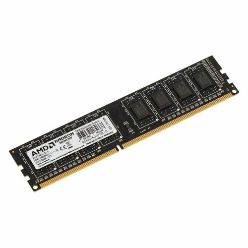 Оперативная память AMD R534G1601U1SL-U DDR3 - 1x 4ГБ 1600МГц, LONG DIMM, Ret