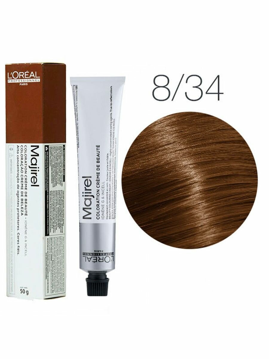 Loreal Majirel 8.34 - Мажирель 50 мл