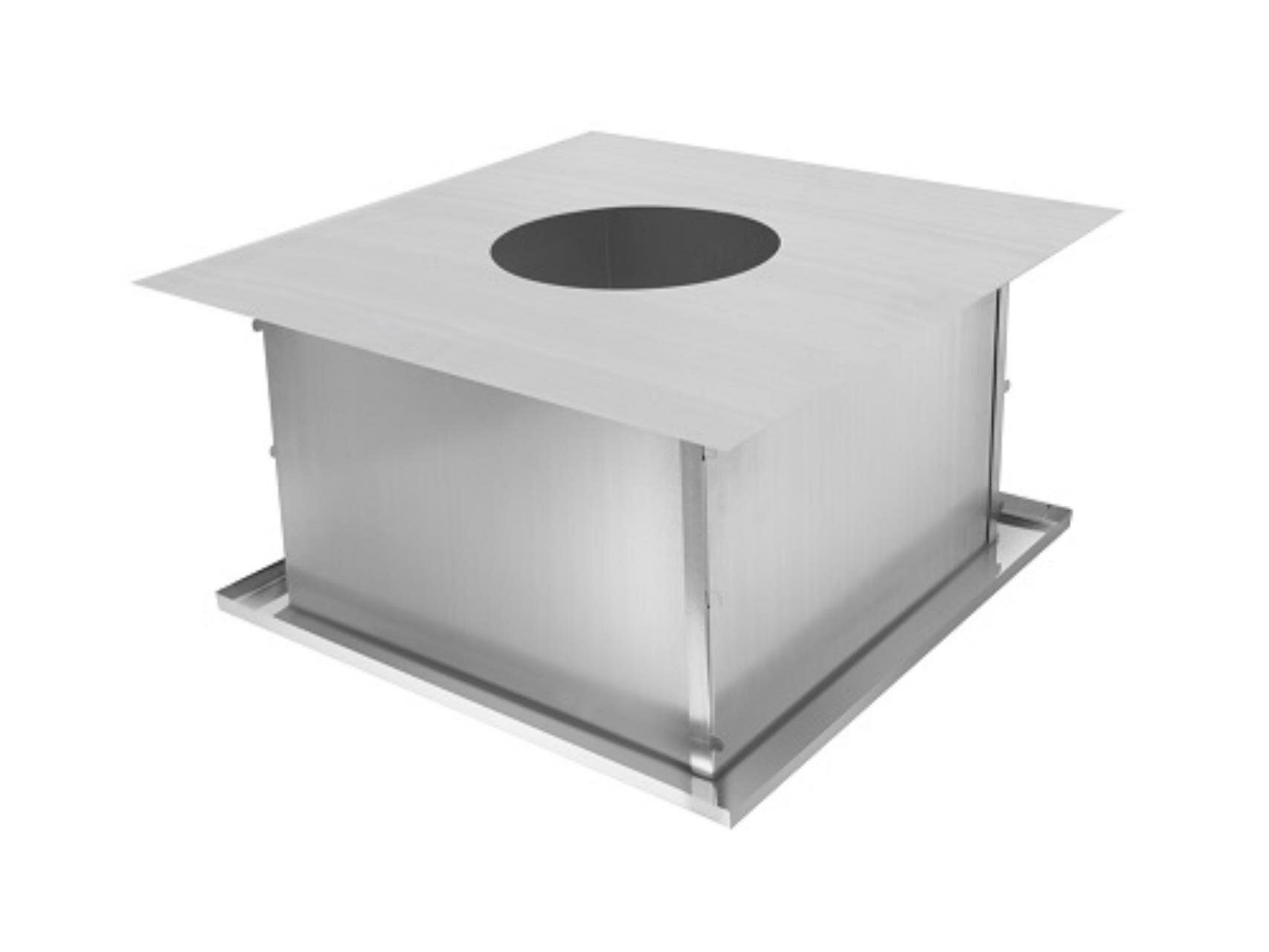 ППУ Оц+Нерж (AISI 430/0,5мм) разборное д.125 диаметр дымохода: 220 мм