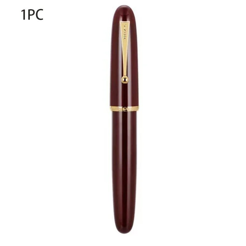 Jinhao 9019 перьевая ручка среднее перо Бордовый, EF(Approx 0.38mm), Wine Red