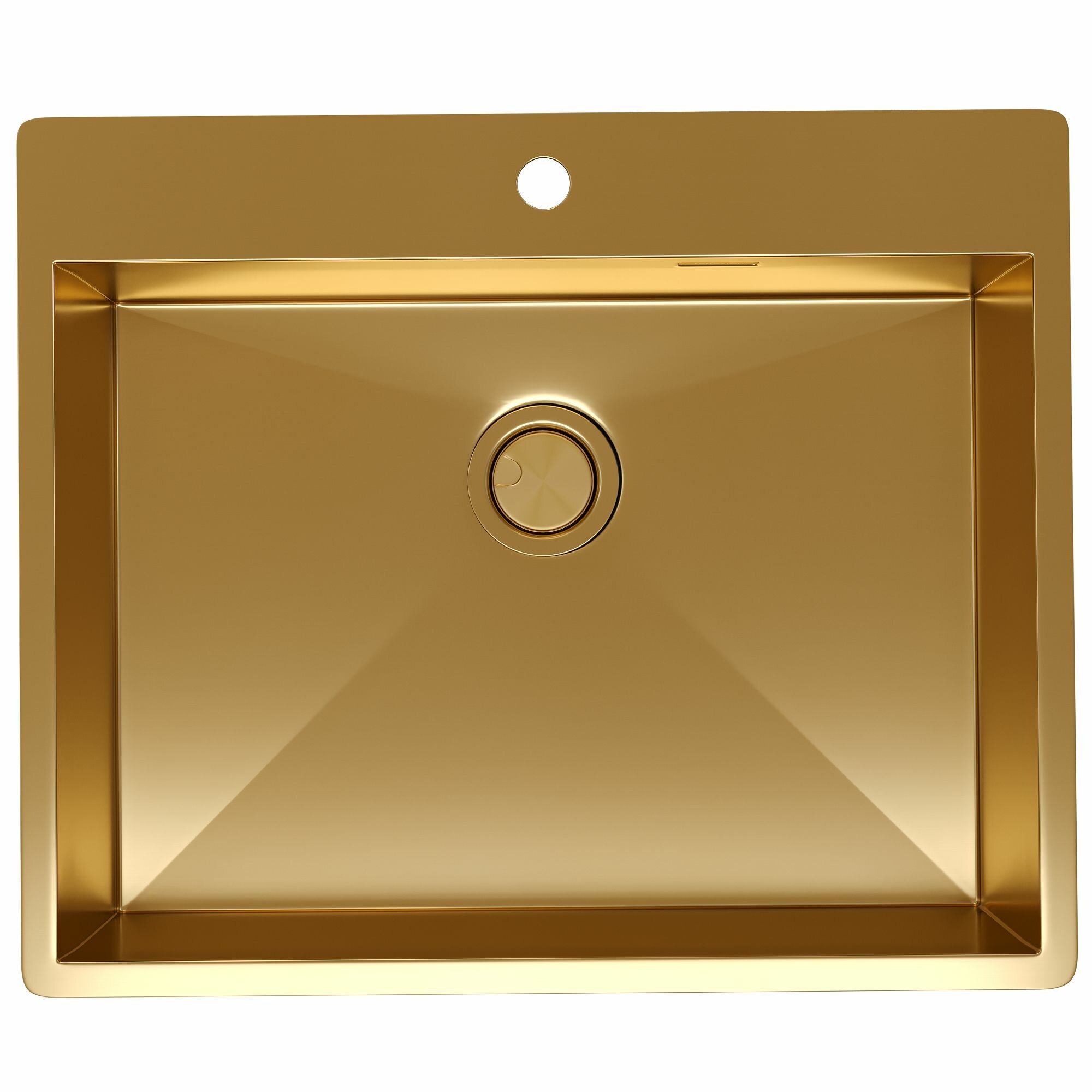 Кухонная мойка Reflexion Iseo RX2260GD брашированное золото