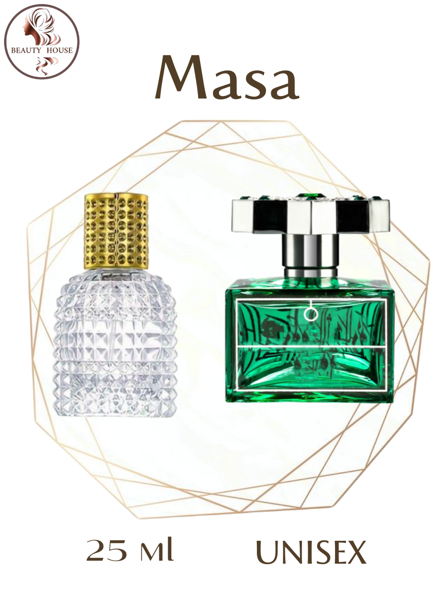 Духи парфюм Masa спрей 25 мл унисекс, древесные, цитрусовые ноты