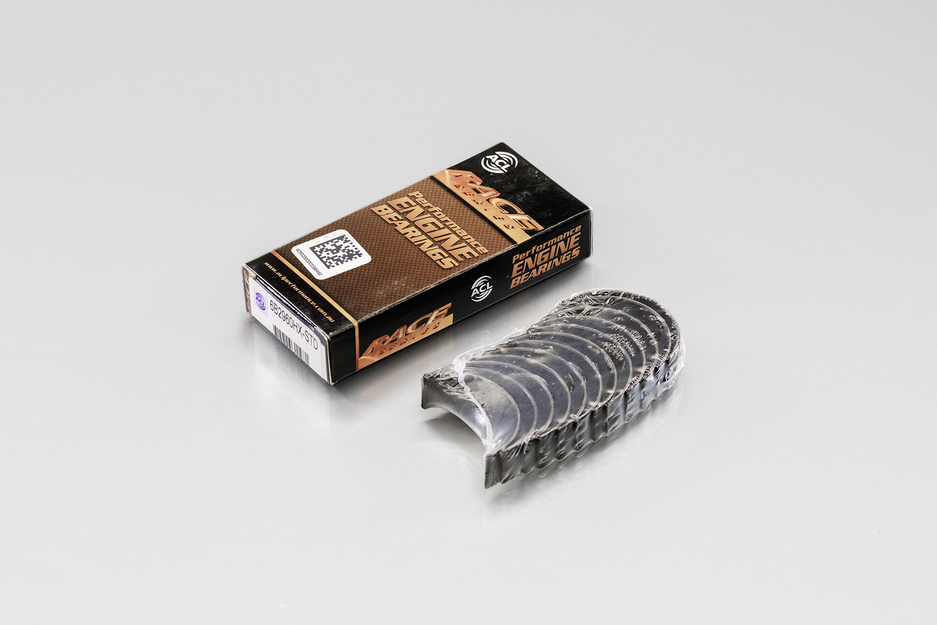 ACL Bearing Вкладыши шатунные увеличенный масляный зазор -0,025 мм Nissan RB25 / RB26, комплект