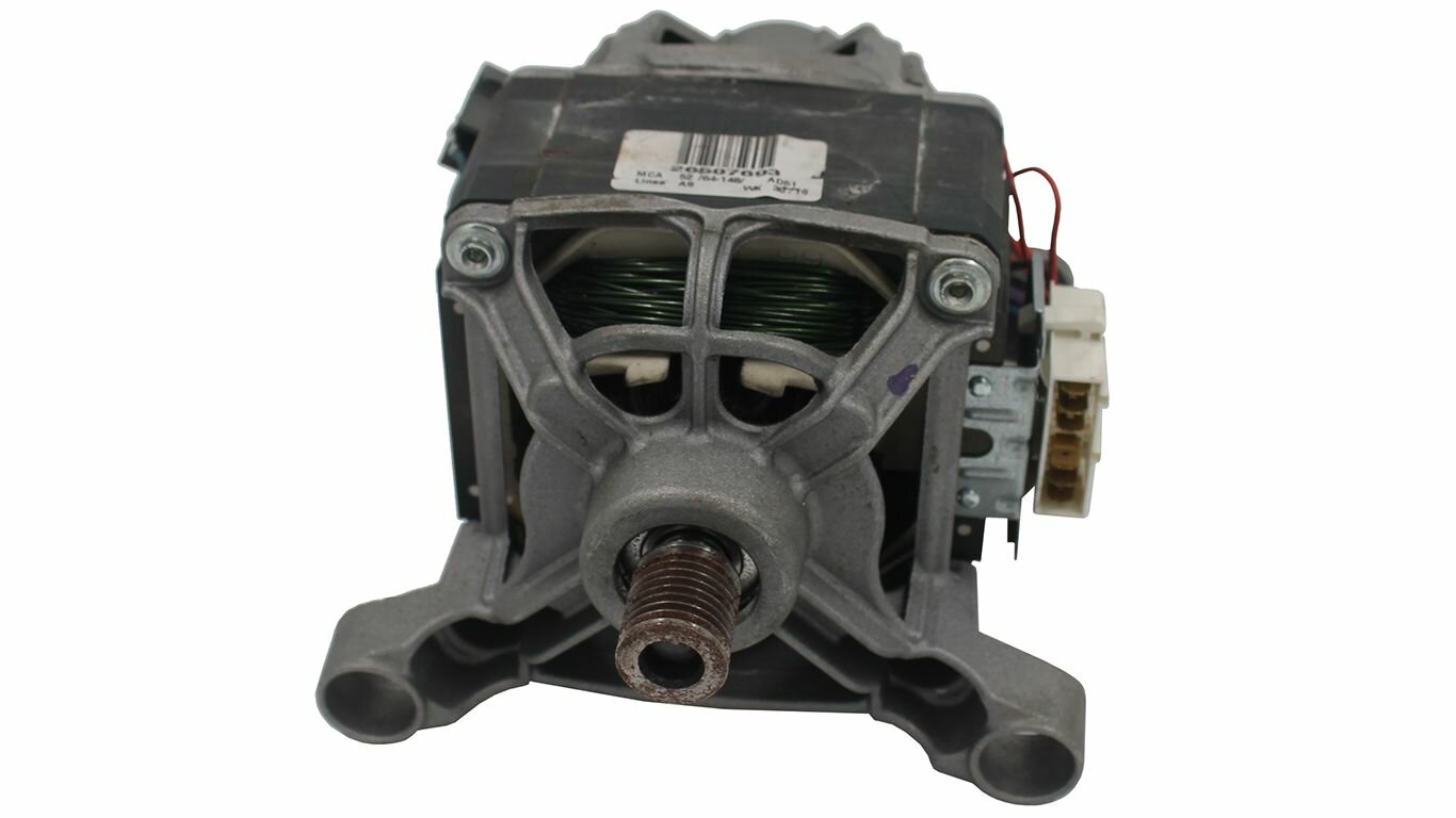 Двигатель для стиральной машины INDESIT 294749, 511521 (26507693, MCA 52/64-148/AD51, Cod. 160027800. 00, 1,9A-430W). Товар уцененный