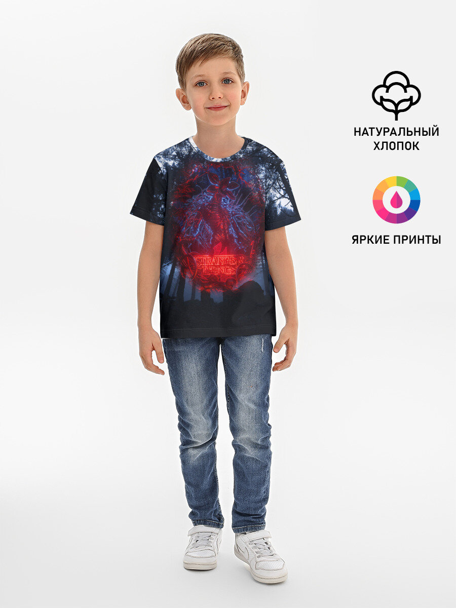 Футболка Lacotton.ru хлопковая детская Demogorgon Stranger Things