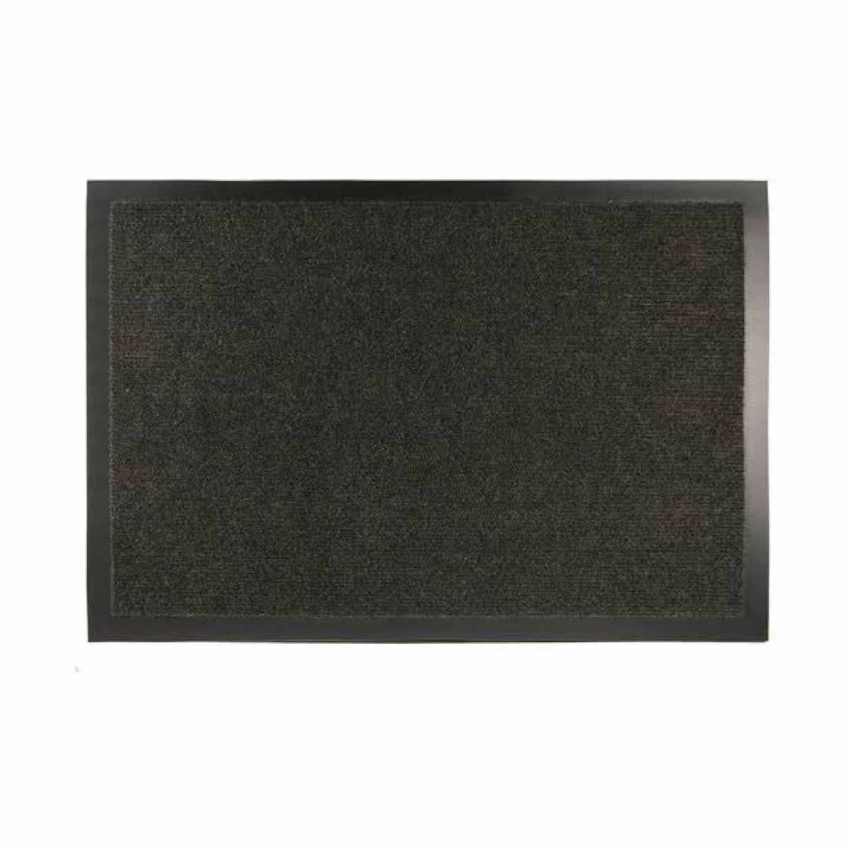 Коврик придверный SunStep Light, влаговпитывающий, 80 x 120 см, черный