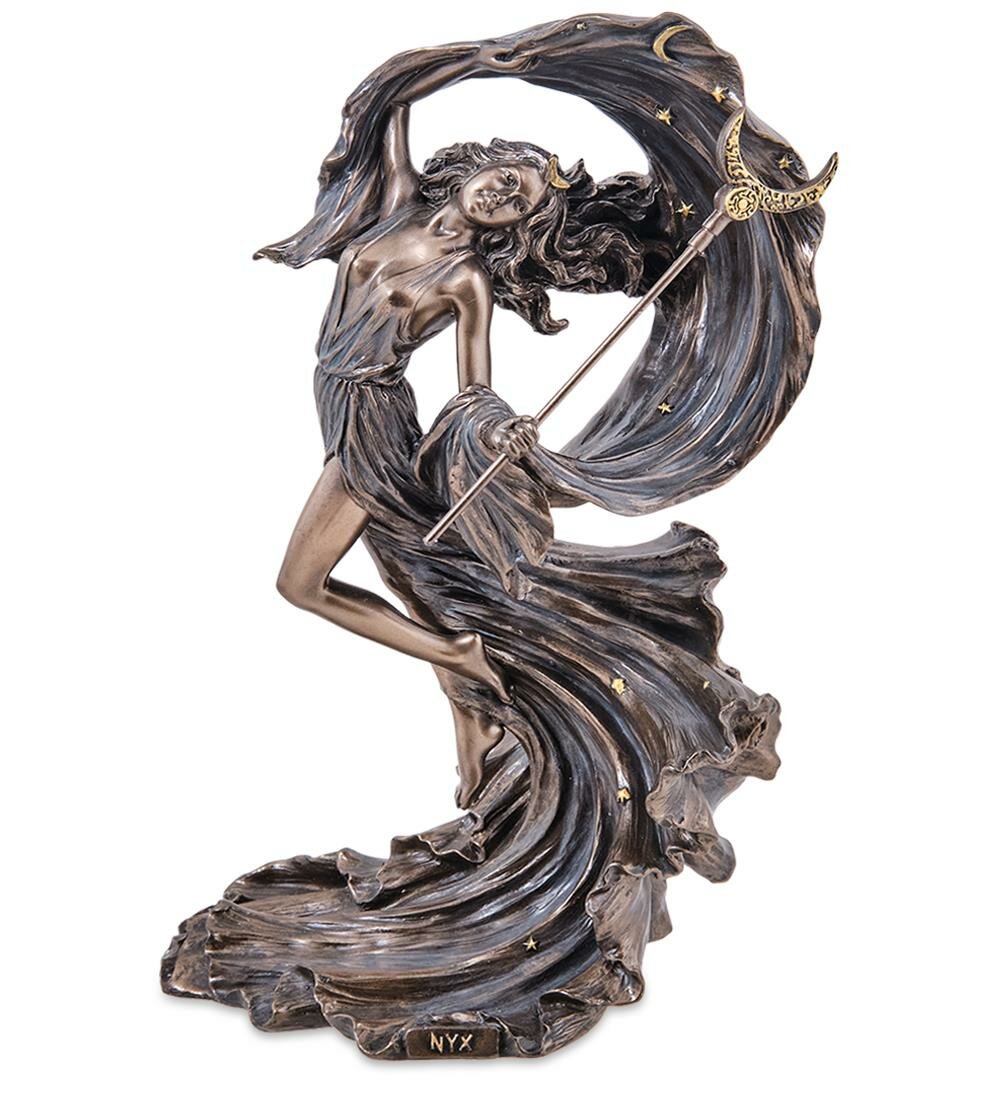 Статуэтка Никс (Никта) - греческая богиня ночи и темноты A2182453 Veronese Design, Полистоун