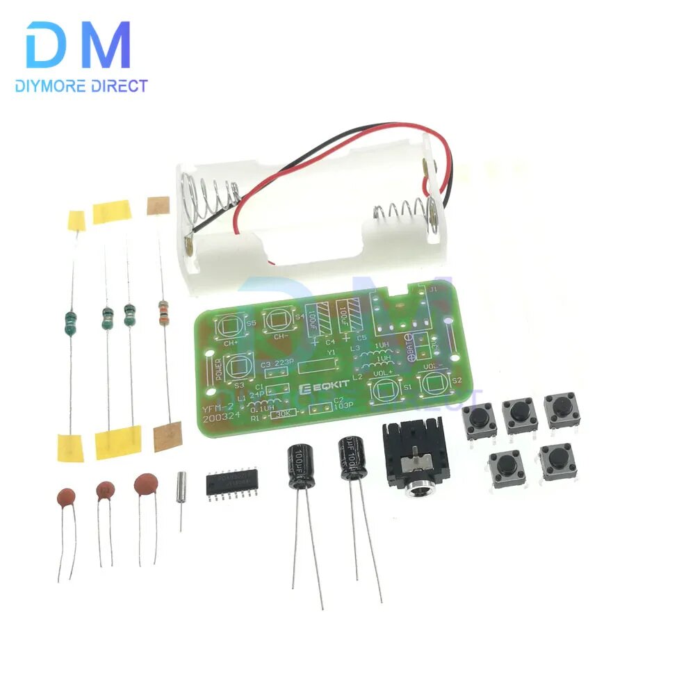 DIY радиоприемник diymore 76-108 МГц