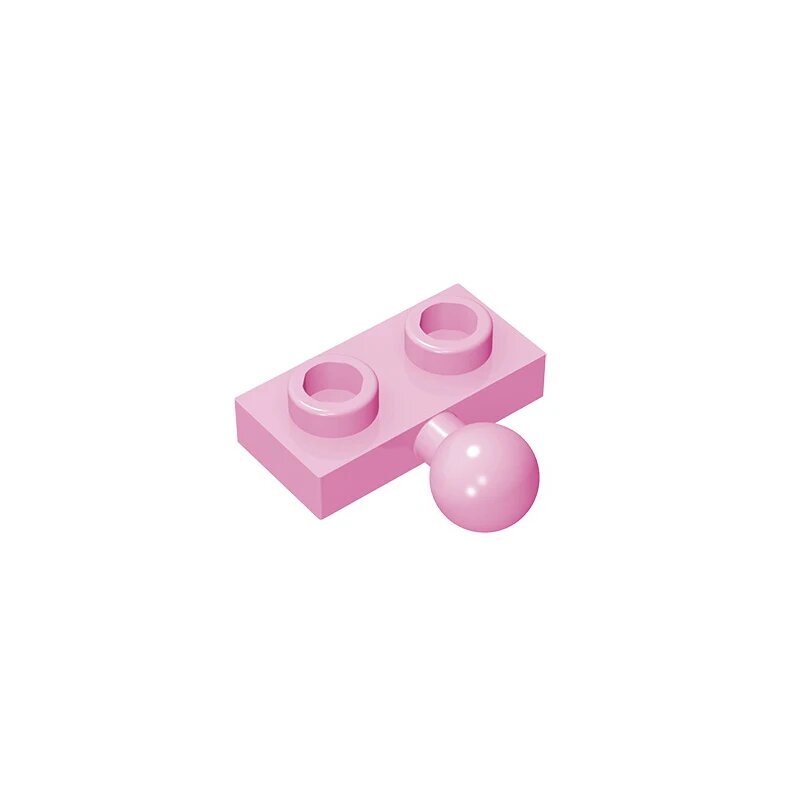 Розовый LEGO 1x2 с шарниром (011)