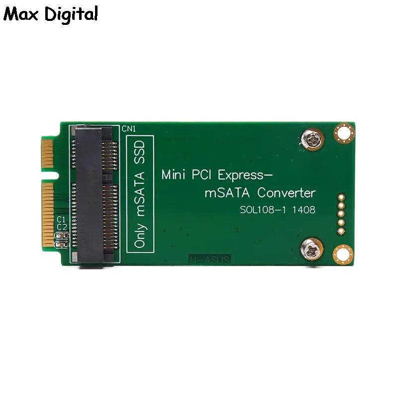 MSATA SSD к SATA Mini PCIe адаптер карта для Asus EPCS101 900A 901A — фото 1