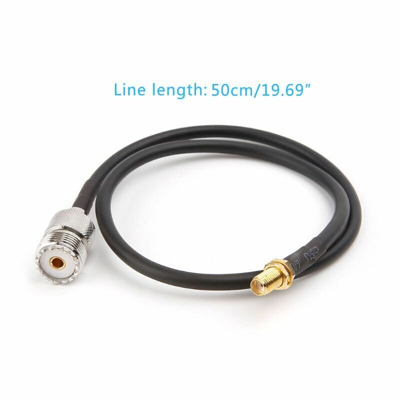 Женщина SMA к UHF SO239 PL259 RG58 отрезок кабеля RF коаксиальная сборка Cabl