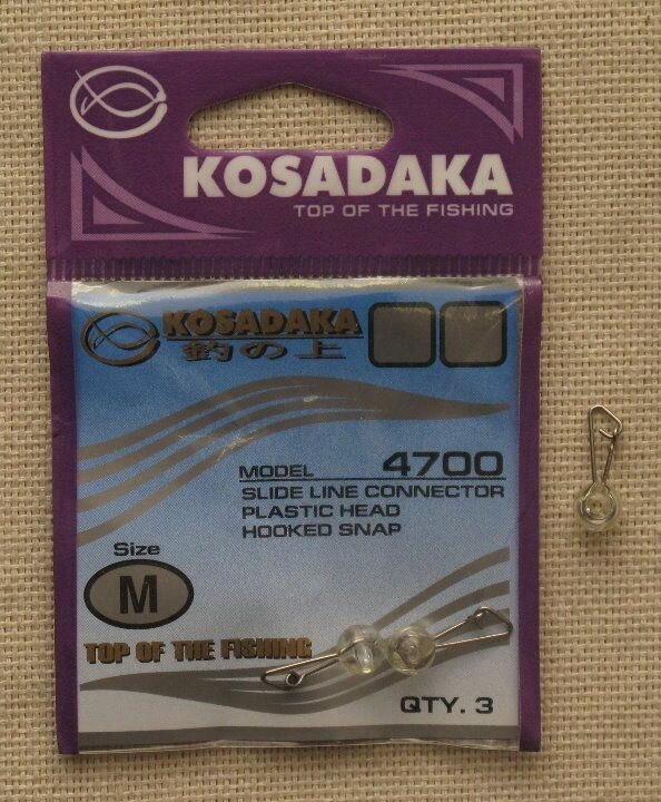 Скользящий крепеж для поплавка Kosadaka 4700, размер M, уп. 3 шт.