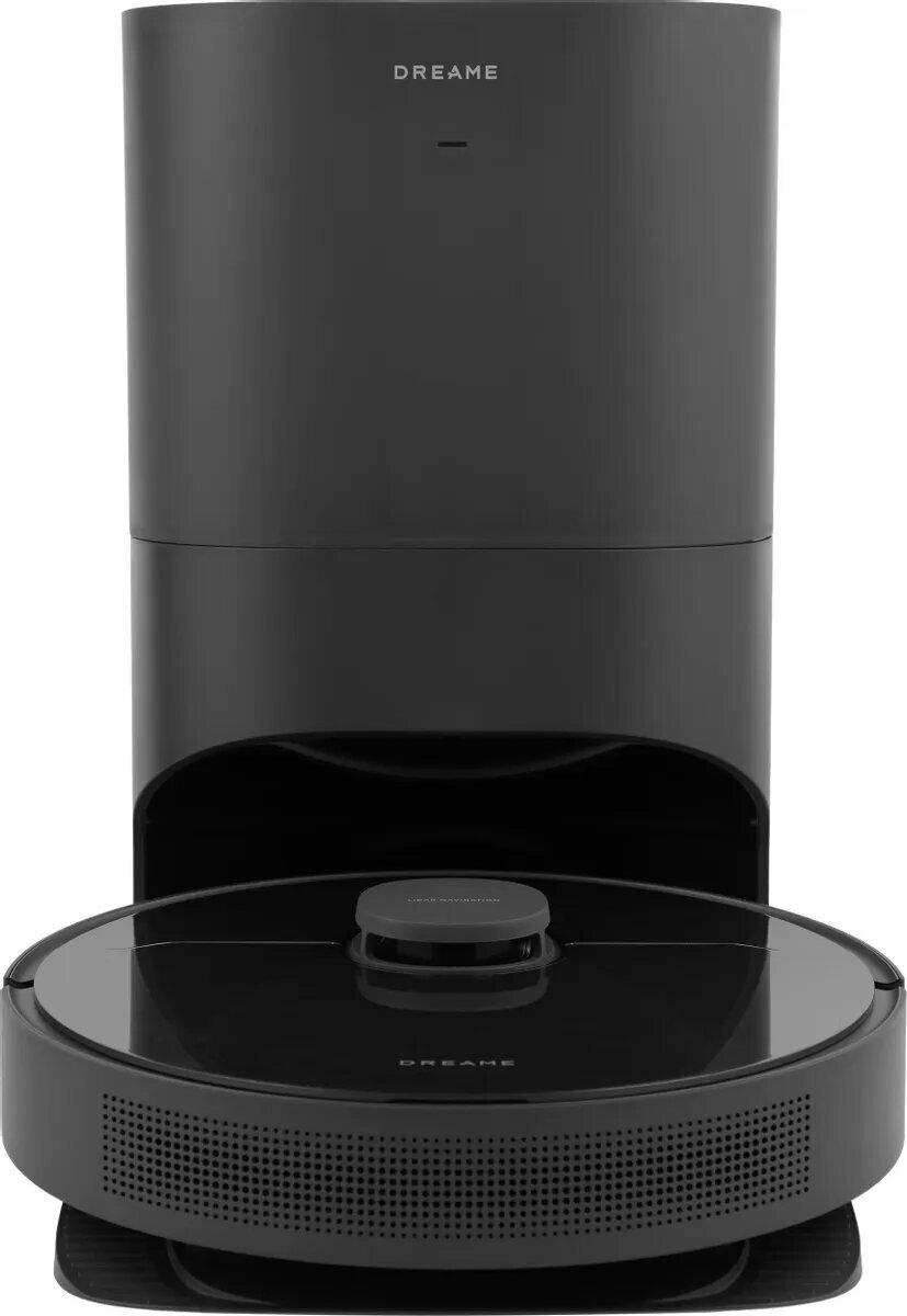 Робот-пылесос Dreame D10s Plus черный (RLS6AD), влажная и сухая уборка, LiDAR