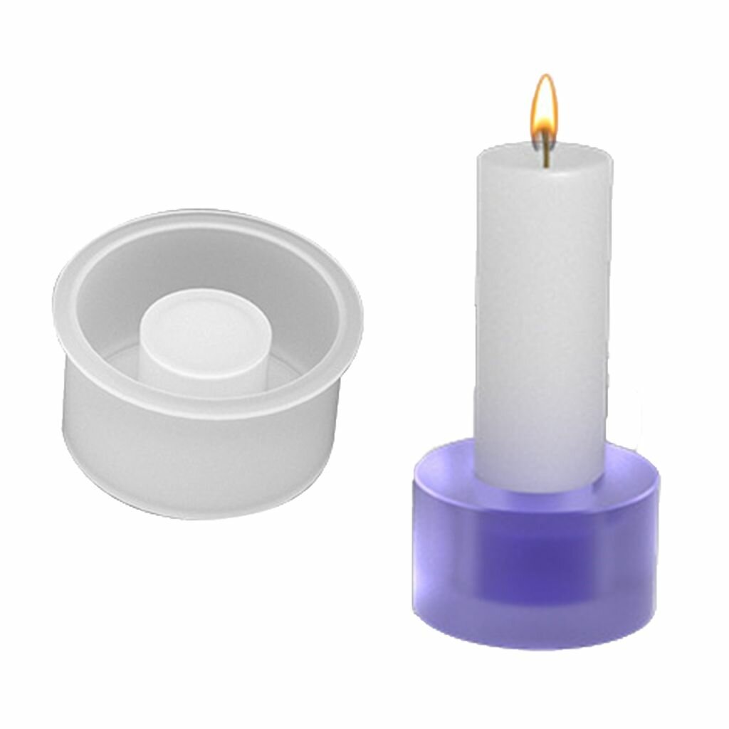 Набор для выпечки, Хрустальная эпоксидная круглая форма для любовных свечей в виде пятиконечной звезды из эпоксидной смолы, средняя круглая форма