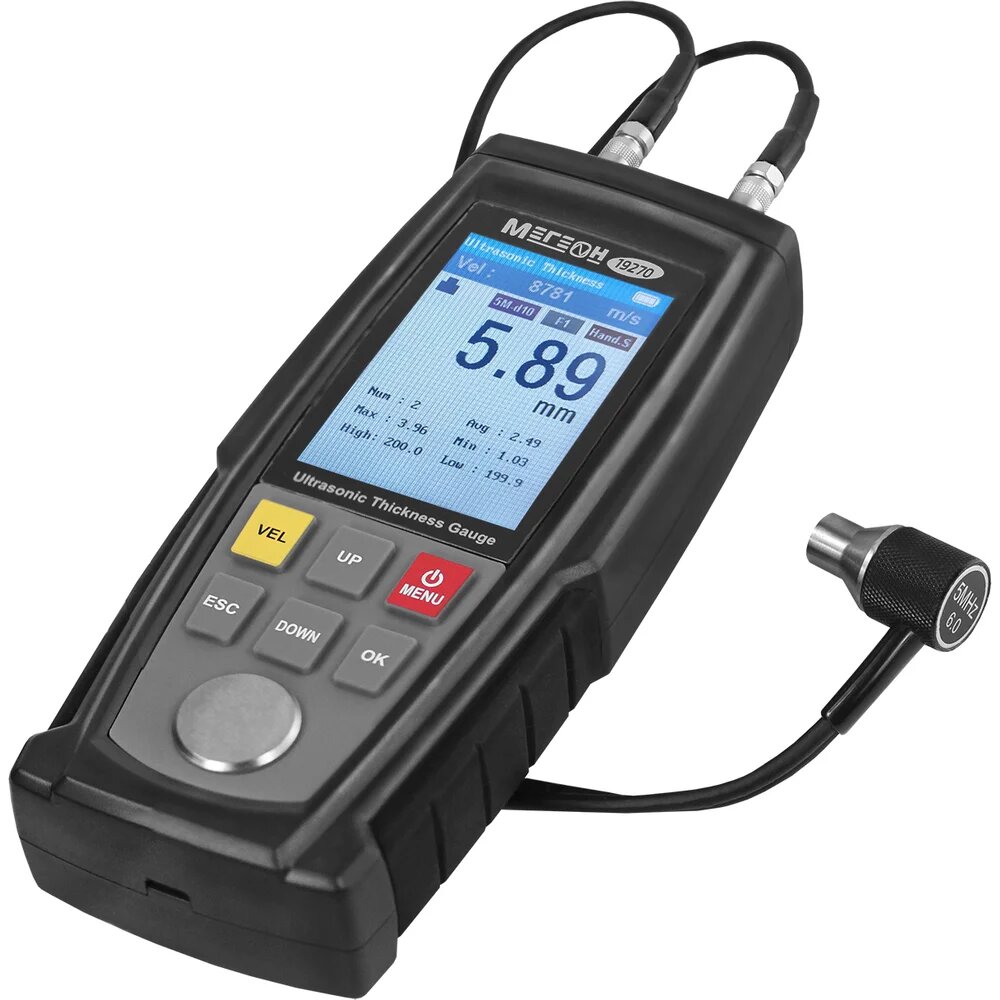 Ультразвуковой толщиномер мегеон 19270 к0000036638 для различных материалов