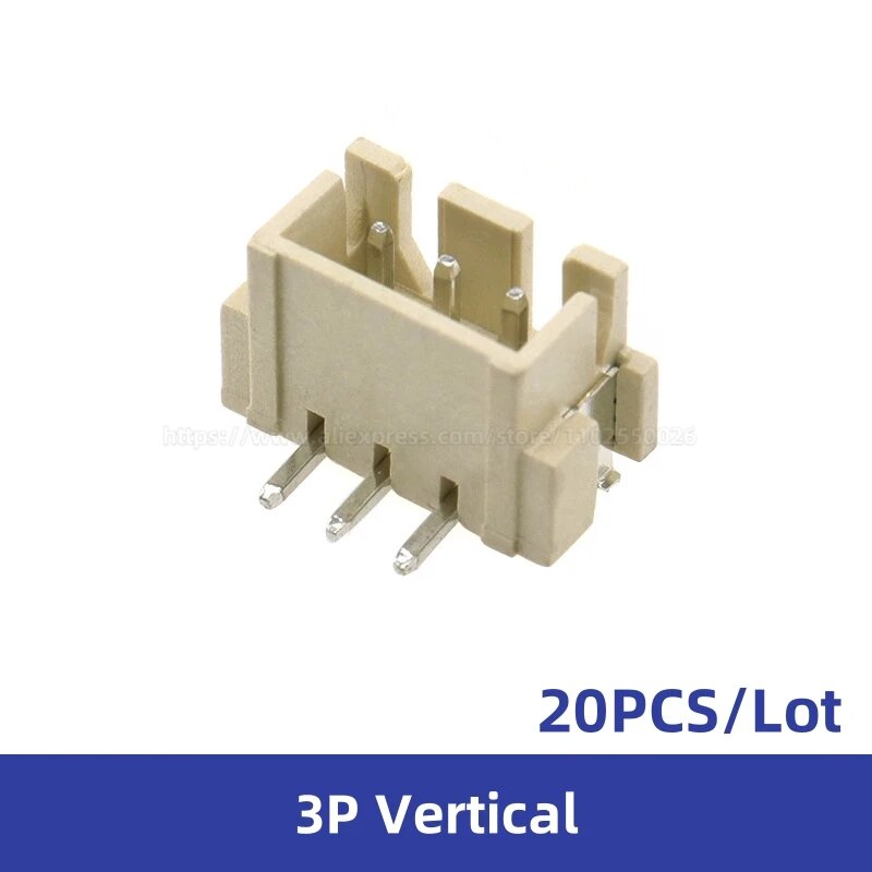 3P Vertical коннектор 2.54 мм
